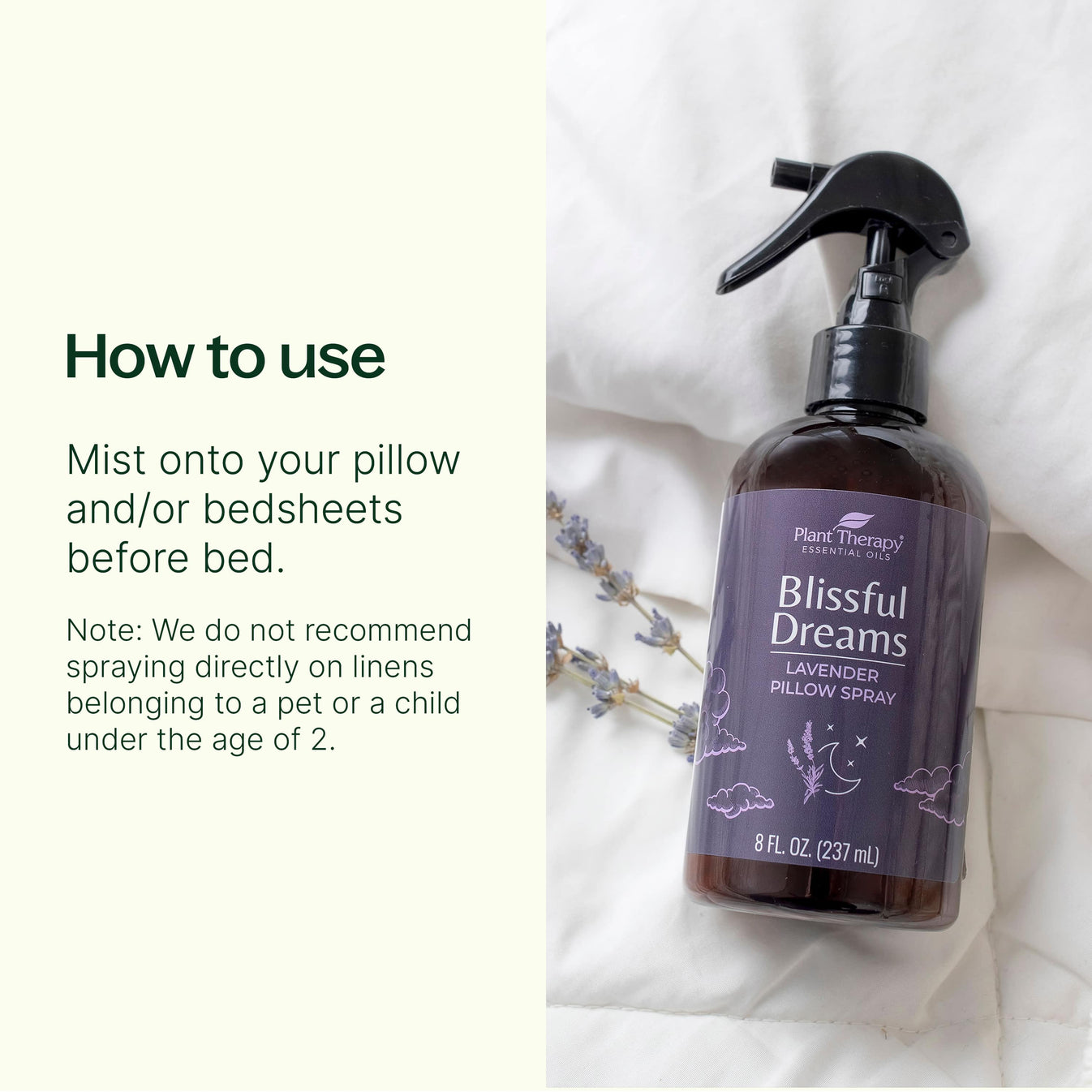 Blissful Dreams Pillow Spray 237ml – Plant Therapy Australia