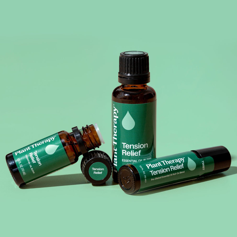 Tension Relief Synergy Pre Diluted Roller Bottle – Plant Therapy Australia